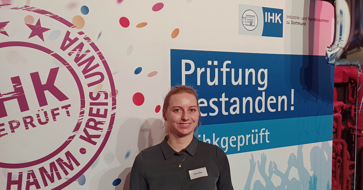 Bianca Beck gehört zu den Top-Azubis im Westfälischen Ruhrgebiet - TU ...
