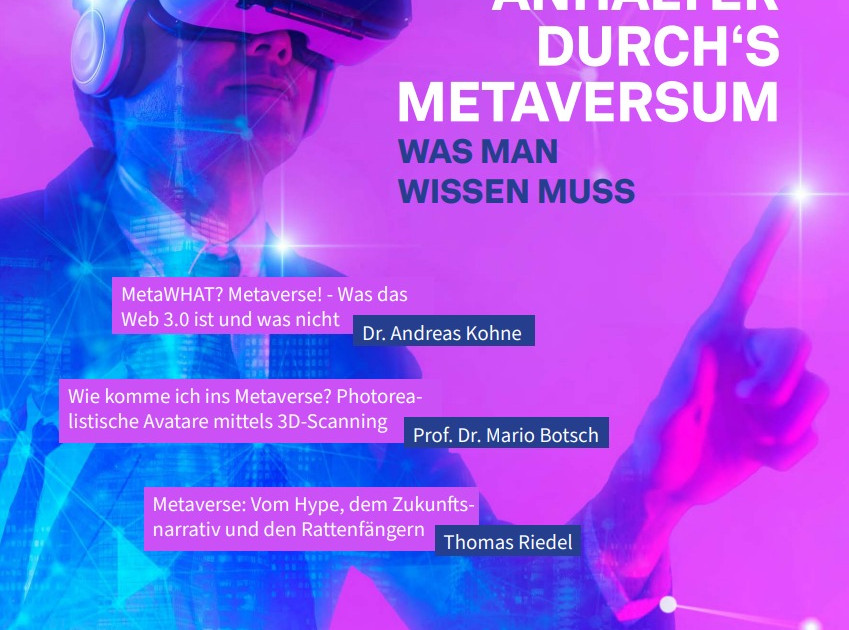 „Per Anhalter durch’s Metaversum. Was man wissen muss“ - TU Dortmund