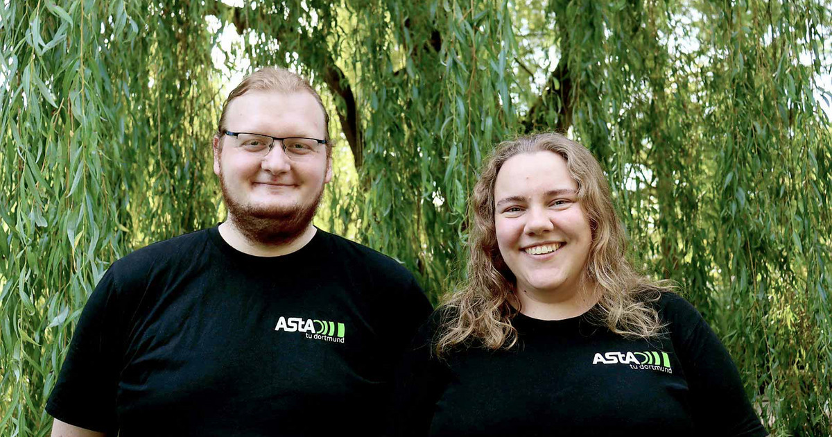 Drei Fragen an Lara Witte und Darius Weitekamp - TU Dortmund