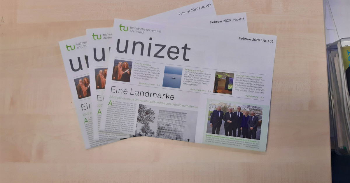 Die neue unizet ist da - TU Dortmund
